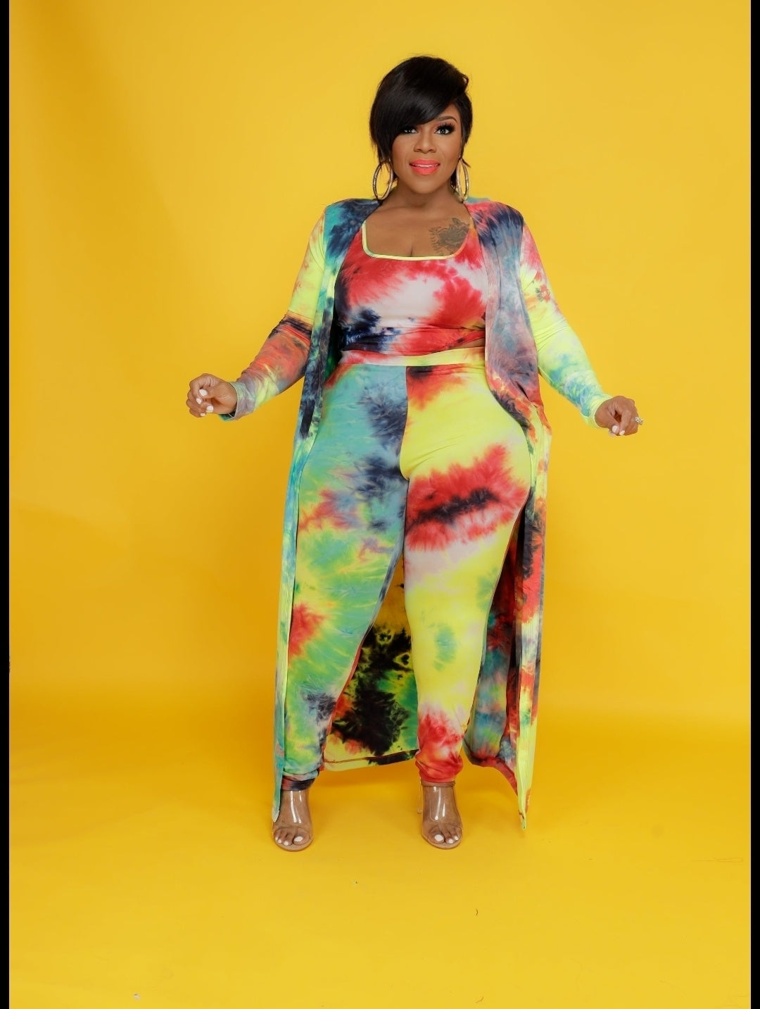 Green Cotton Candy Set – Curvaceous Boutique